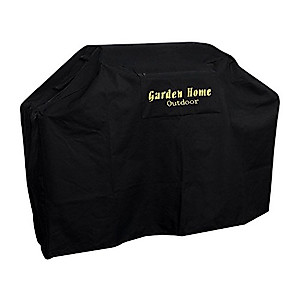 Garden Home Grill Cover Heavy Duty (Black, 70 INCH)