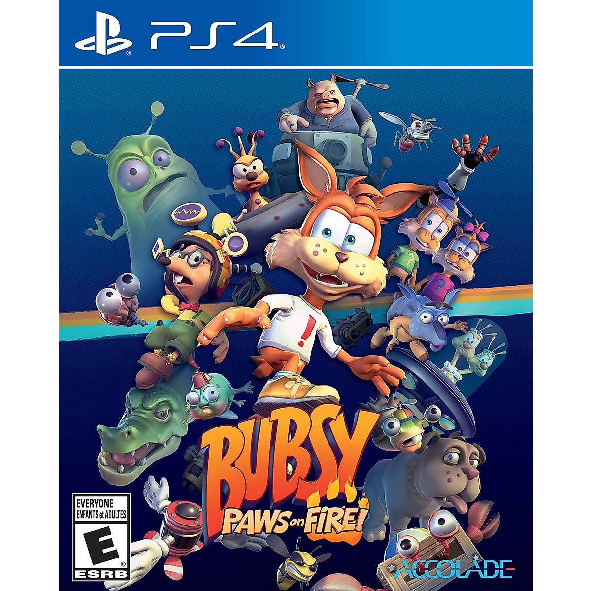 Bubsy : Paws on Fire! - PlayStation 4 Standard Edition
