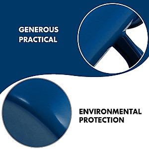 Operitacx Enamel Coffee Mug Camping Cup: Vintage Tin Tea Cup Metal Beer Mugs Water Drinking Cup for Outdoor Hiking Travel Picnic Milk Beverage Drinks Blue