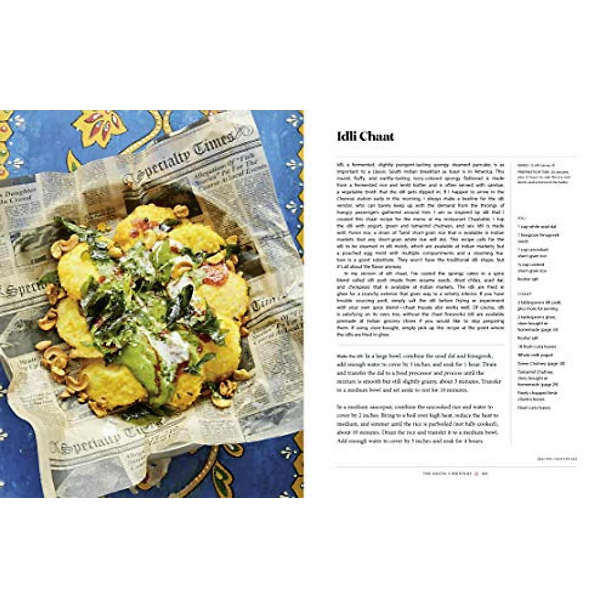 Chaat: Recipes from the Kitchens, Markets, and Railways of India: A Cookbook