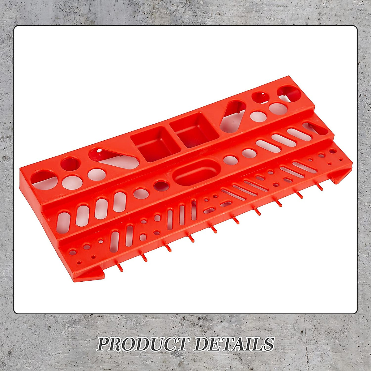 54-Piece Wall Mounted Peg Board,Large Capacity Garage Storage Rack,Pegboard Wall Organizer Tool Organizer for Tool, Parts,Workbench,Garge