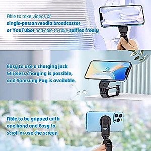 WixGear SELFPICT, Hand Selfie & Stand with Secured Hand Selfie Holder and Stand (New 2022 Patent Item)