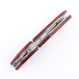 JEABROTHER VG10 Damascus Knife Mechanical Folding Knife Fixed Blade Outdoor Tool Knife