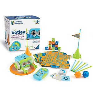 Learning Resources Botley The Coding Robot Activity Set - 77 Pieces, Ages 5+, Screen-Free Coding Robots for Kids, STEM Toys for Kids, Programming for Kids
