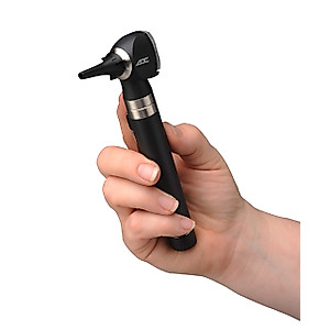 ADC Otoscope/Ophthalmoscope Diagnostic Set, Pocket Size, Xenon Lamp, 2.5V, Soft Case, Diagnostix 5110NS, Black
