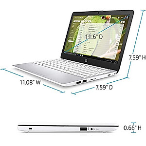 2020 Newest HP Stream 11.6 inch HD Laptop, Intel Celeron N4000, 4 GB RAM, 64 GB eMMC, Webcam, HDMI, Windows 10 (Renewed)