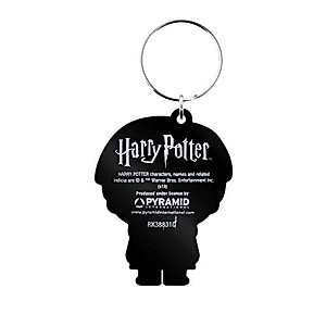Harry Potter Rubber Keychain, 4.5 x 6cm, Multi-colour
