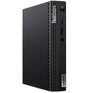 Lenovo ThinkCentre M60e Home & Business Mini Desktop (Intel i5-1035G1 4-Core, 32GB RAM, 1TB PCIe SSD, Intel UHD, WiFi 6, BT 5.1, RJ-45, HDMI, Display Port, Black, Win 11 Pro) w/Dockztorm Dock