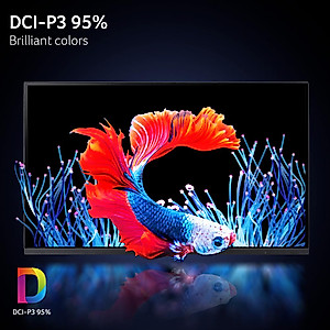 Acer Nitro 27" WQHD 2560 x 1440 PC Gaming Monitor | AMD FreeSync Premium | Up to 180Hz Refresh | Up to 0.5ms | HDR400 | DCI-P3 95% | 1 x Display Port 1.2 & 2 x HDMI 2.0 | XV272U V3bmiiprx