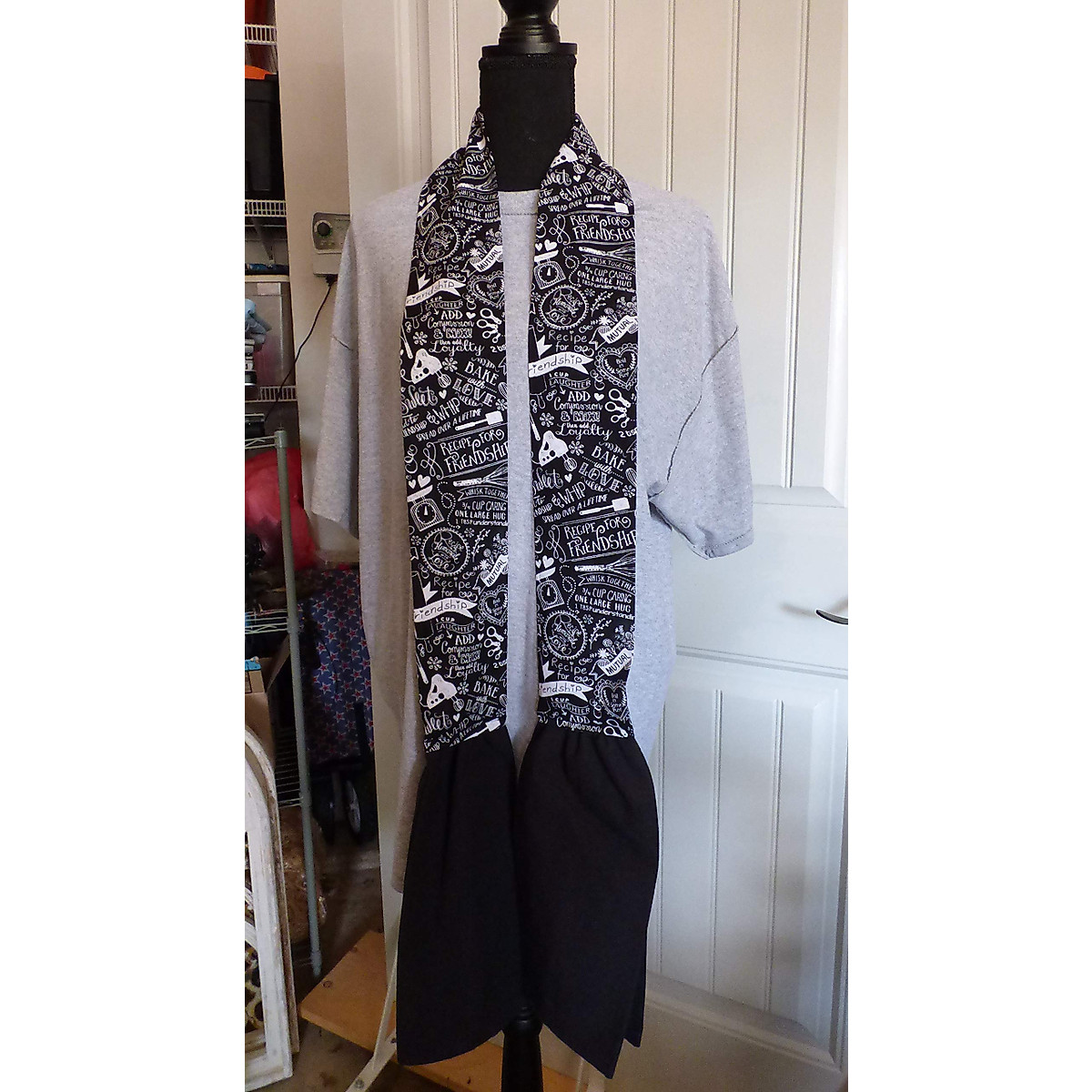 Friendship Kitchen Boa, Neck Apron, Kitchen Neck Scarf, Neck Towel, Kitchen Scarf, Baker’s Boa, Chef’s Towel, Cooking Towel, Grilling Towel, Gifts under $25