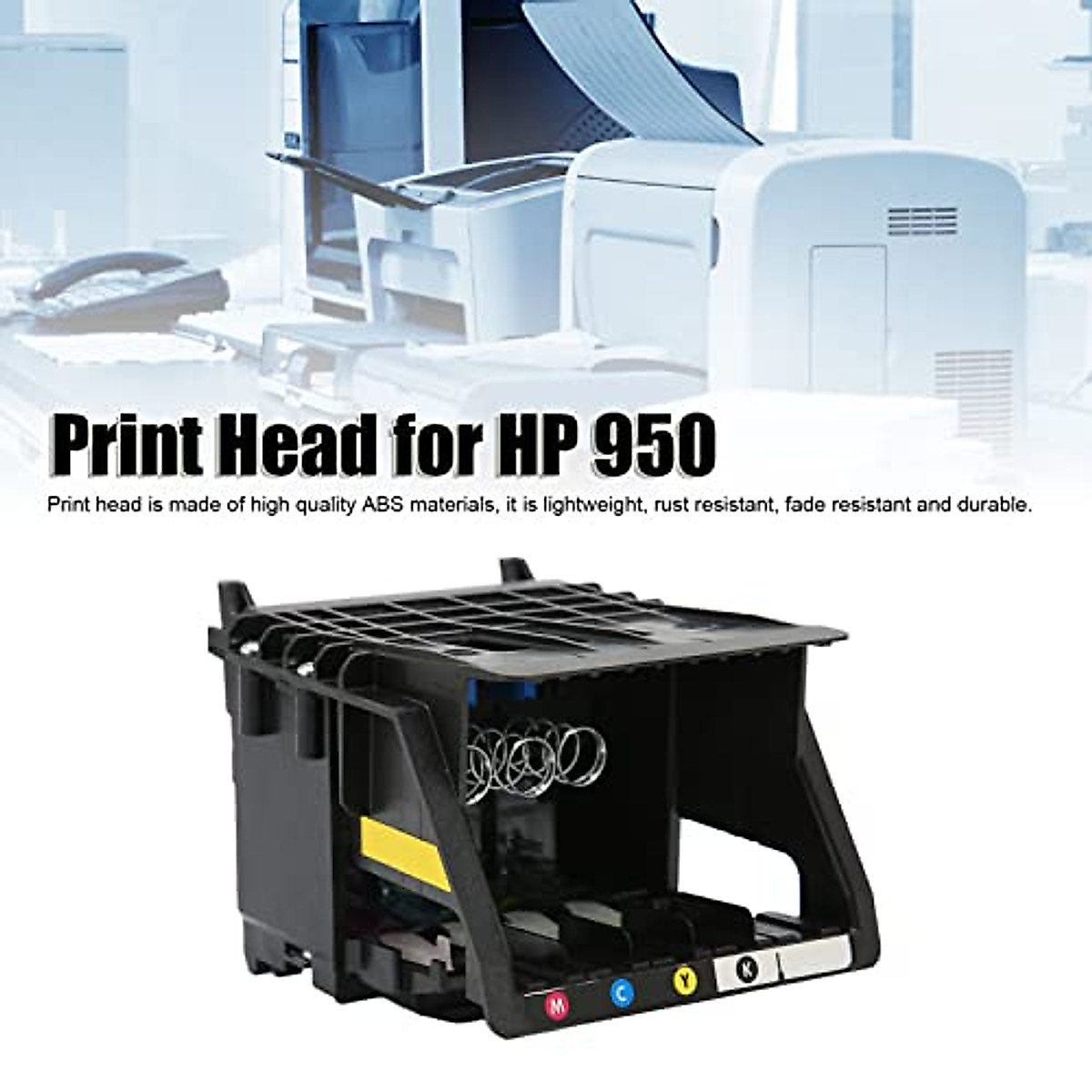 Folanda Printhead, Print Head Replacement Kit for HP950 8100/8600/8610/8620/8650 251DW 276DW Printer, Printer Replacement Parts, Replacement Printhead Print Head, Printing Print Head Printhead