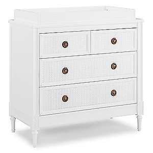 Delta Children B0CBQTYG76, Dresser w Interlocking, Bianca White