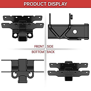 IFOKA 2 Inch Rear Bumper Tow Trailer Hitch Receiver Kit Compatible with Jeep Wrangler (Fit 18-22 JL (Not for JK))