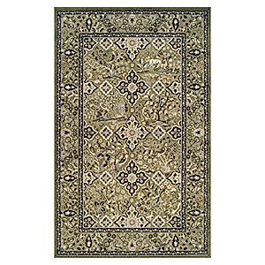SUPERIOR Radcliffe Collection Area Rug, 8mm Pile Height with Jute Backing, Traditional European Tapestry Design, Fashionable and Affordable Woven Rugs - 8' x 10'