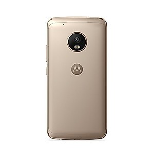 Motorola Moto G5+ Plus 32GB (5th Generation) - 5.2" Full HD, Snapdragon 625, SIM GSM Factory Unlocked - International Version - No Warranty (Gold)