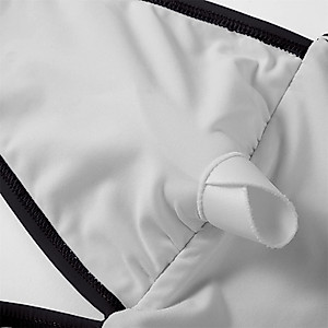 SUUKSESS Sexy One Piece Swimsuit Tummy Control Bathing Suits (Black, S)