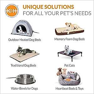 K&H Pet Products CleanFlow Filtered Pet Water Bowl Replacement Filter Black Large 3 pack