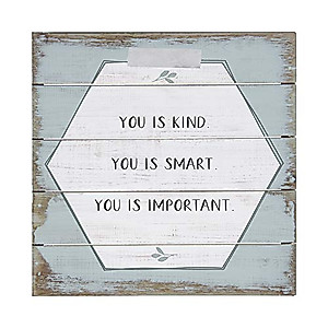 Simply Said, INC Perfect Pallets Petites - You is Kind, Smart, Important, 8x8 in Wood Sign PET19438