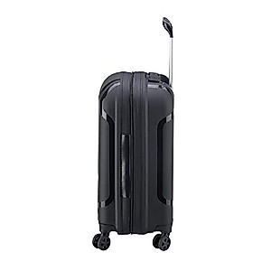DELSEY Paris Clavel Hardside Expandable Luggage with Spinner Wheels, Black, Carry-On 19 Inch