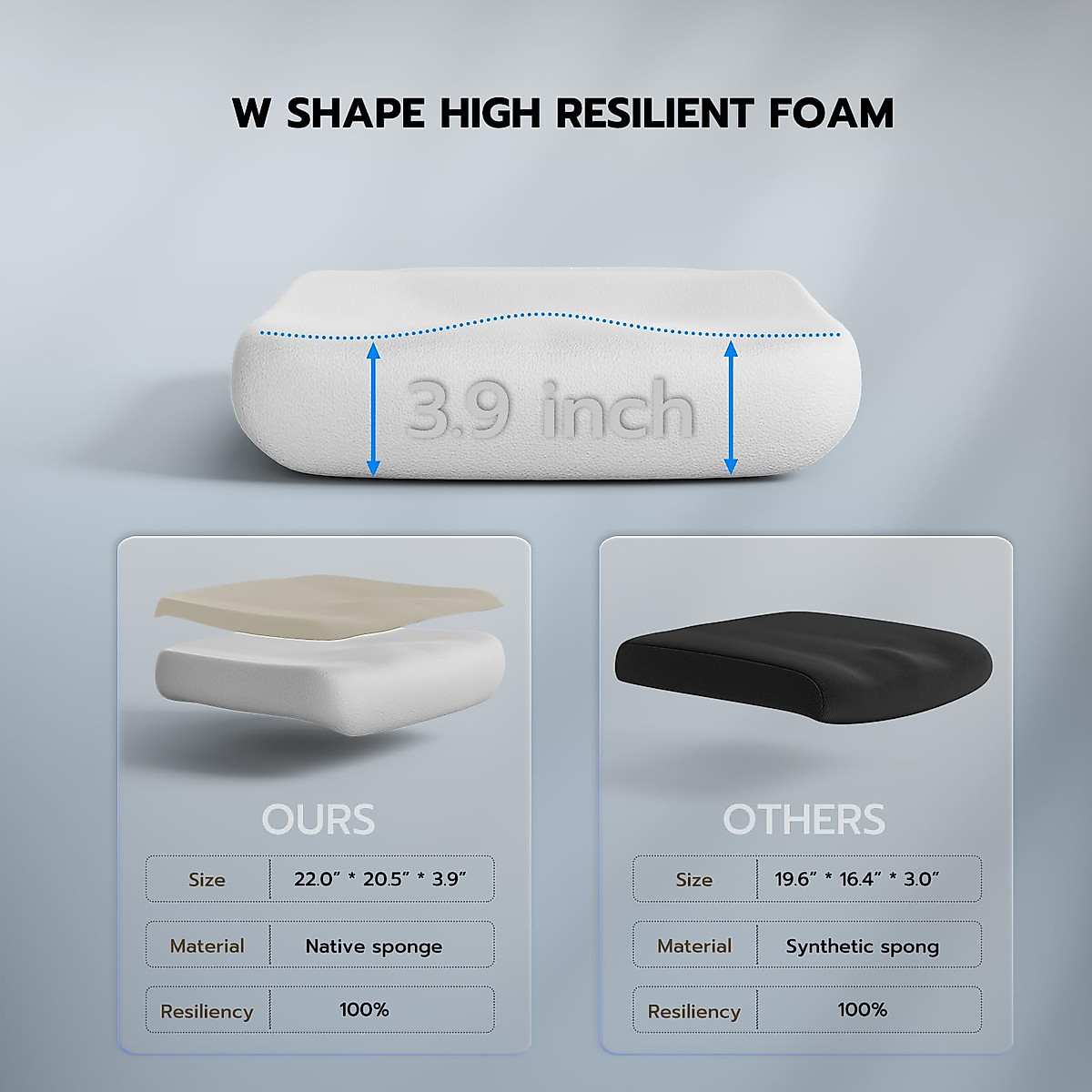 Frylr Heavy Duty Office Chair - Ergonomic Plus Size Desk Chair for Home Office Use, Supportive Mesh Design for Big and Tall People, 400lbs Capacity, Khaki