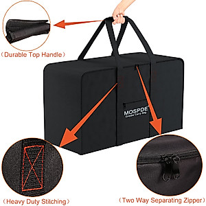 Griddle Carry Bag Fits for Blackstone 22 Inch Table Top Griddle with Grill Cover and Stand, Fits Blackstone 22" Grill Griddle with the Lid and Stand Carrying Bag 600D Heavy Duty Water-Resistant