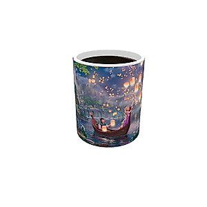 Disney - Tangled - Rapunzel - I See the Light - One 11 oz Morphing Mugs Color Changing Heat Sensitive Ceramic Mug – Image Revealed When HOT Liquid Is Added!