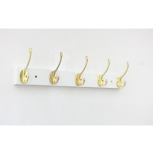 shankala Gold Coat Rack Wall Mount,Wall Coat Rack, Coat Rack,Coat Hooks for Wall,Coat Rack Wall Mounted