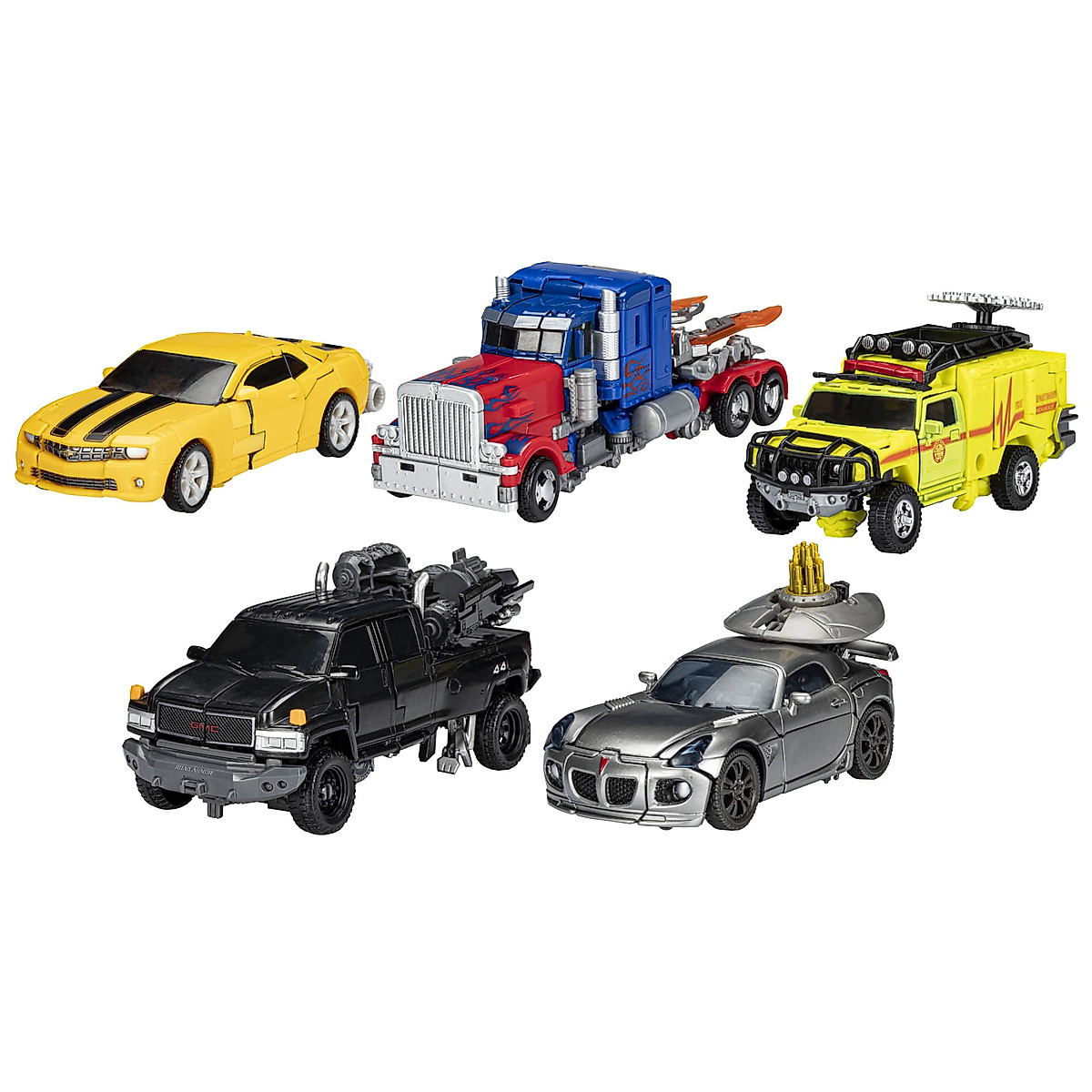 Transformers Toys Studio Series Movie 1 15th Anniversary Multipack with 5 Action Figures - Ages 8 and Up (Amazon Exclusive)