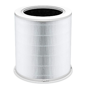 FRESHDEW Air Fliter Replacement, Compatible with Dayette AP401 AP402 and JOWSET AP402 AP403 Air Purifier for Large Room up to 1830Ft², H13 True HEPA Filter, 4-Stage Filtration System (White)
