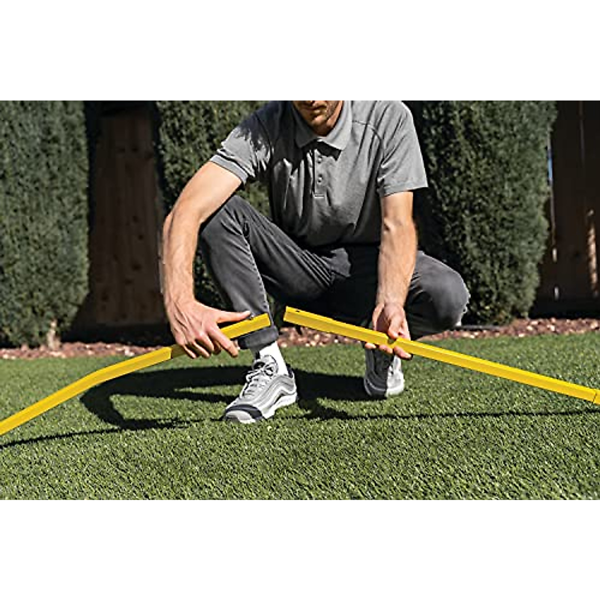 SKLZ Home Range Golf Net for Backyard Practice with Dual Net for Smooth Ball Return and Carry Bag