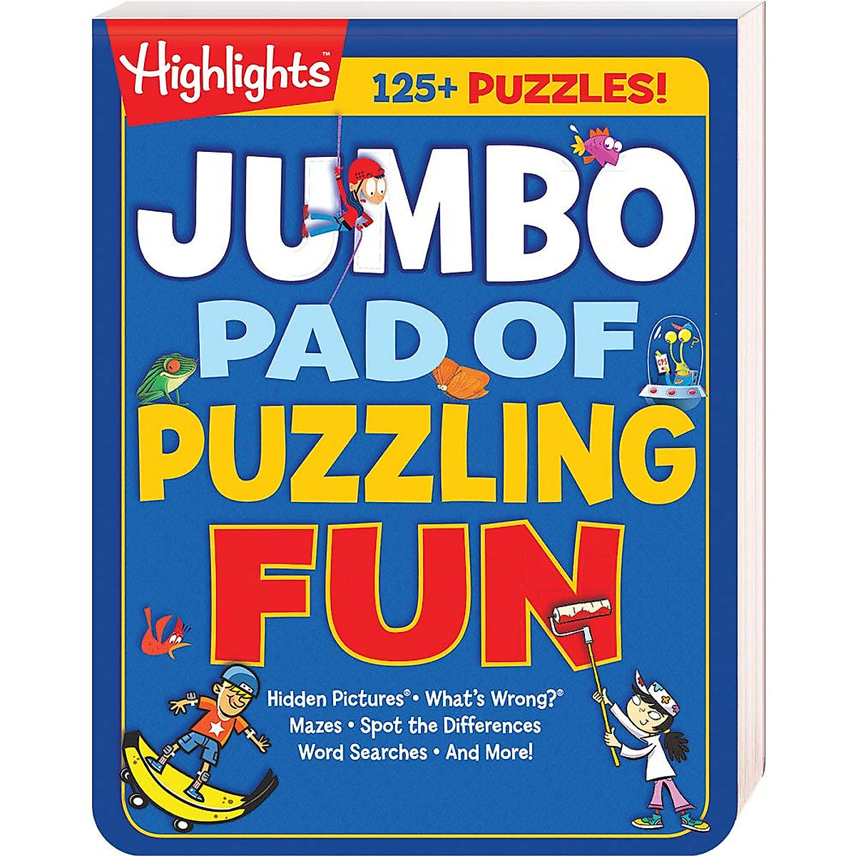 Highlights Young Readers Activity Pack - Hidden Pictures, Jumbo Pad of Puzzles, Joke Book, Mazes and Puzzlemania