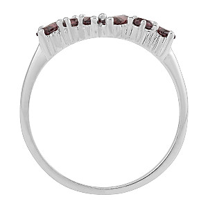 Silpada 'Baguette Me Not' Cubic Zirconia Ring in Sterling Silver, Size 9, Size 9