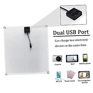 Hemobllo 3 Sets Solar Panel Monocrystalline Rechargable Batteries Alligator Clip Adapter Car Batteries Outdoor Solar Charger Solar Power Bank USB Chargers V5 Battery Mobile Power