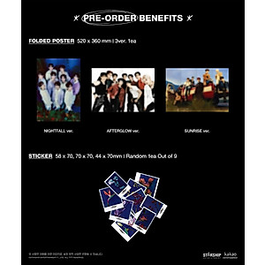 Dreamus CRAVITY - 7th Mini Album EVERSHINE CD+Pre-Order Benefit (AFTERGLOW ver.), L100005971