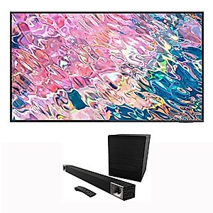 SAMSUNG QN43Q60BAFXZA 43" QLED Quantum HDR 4K Smart TV with a Klipsch CINEMA-600 3.1 Dynamic Power Soundbar with 10" Wireless Subwoofer (2022)
