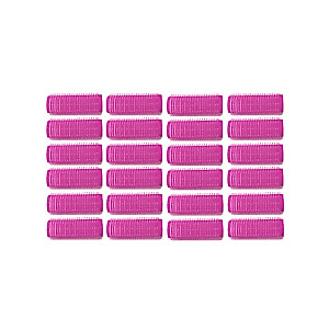 Small Cling Hair Rollers Self Grip Hair Rollers Pro Salon Hairdressing Curlers Assorted Colors -12PC