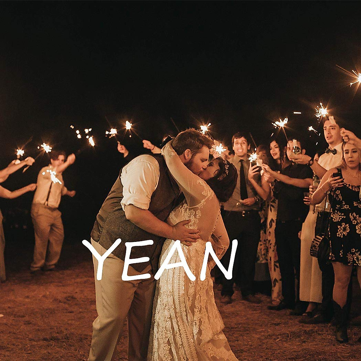 Yean Wedding Hair Vine Long Bridal Headband Hair Accessories for Bride and Bridesmaid (100cm / 39.3inches) (Silver)