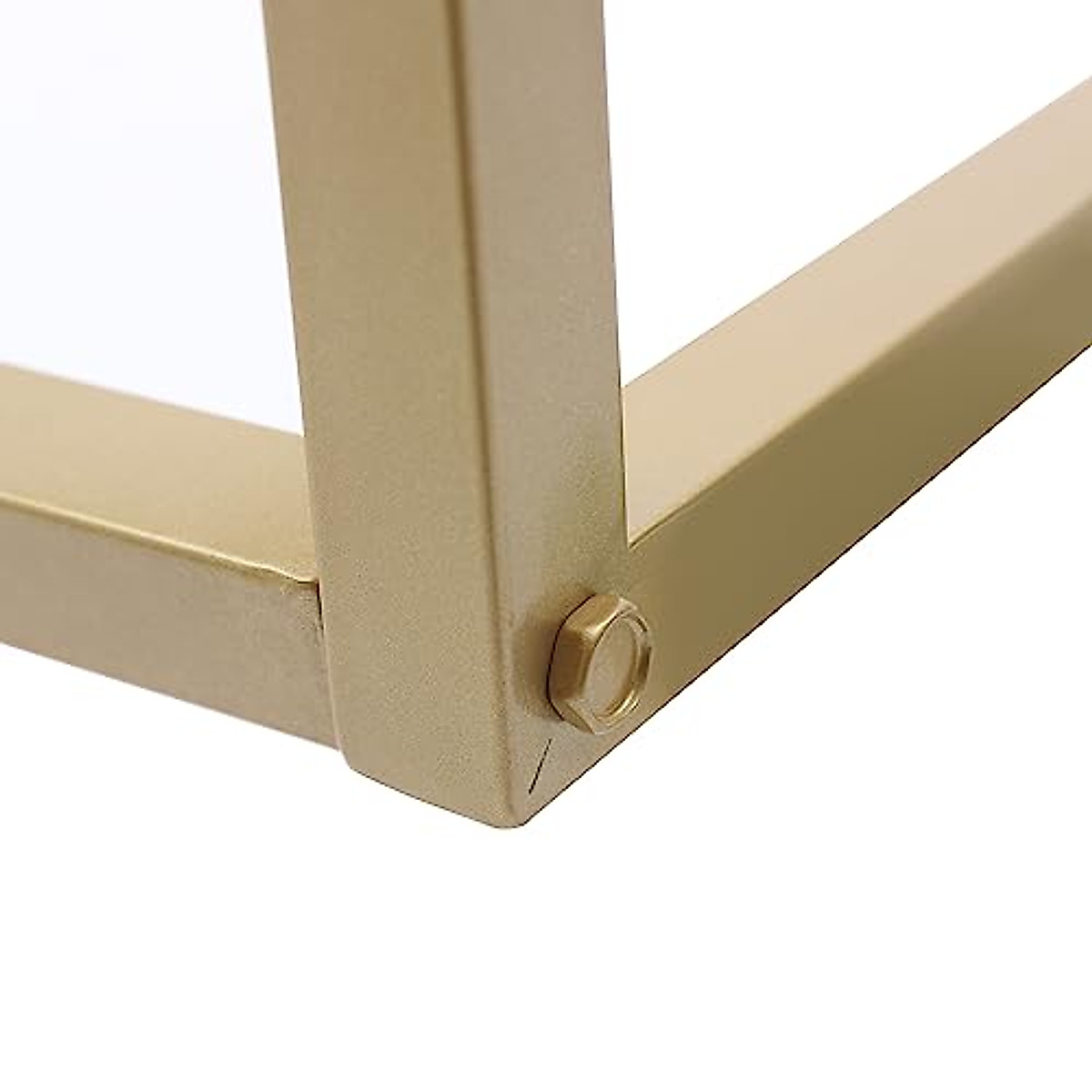 simimasen 39" Wall Mounted Garment Rack Heavy Duty Iron Clothes Rack Garment Clothes Hanging Rod Multi-Purpose Hanging Rod For Closet Storage