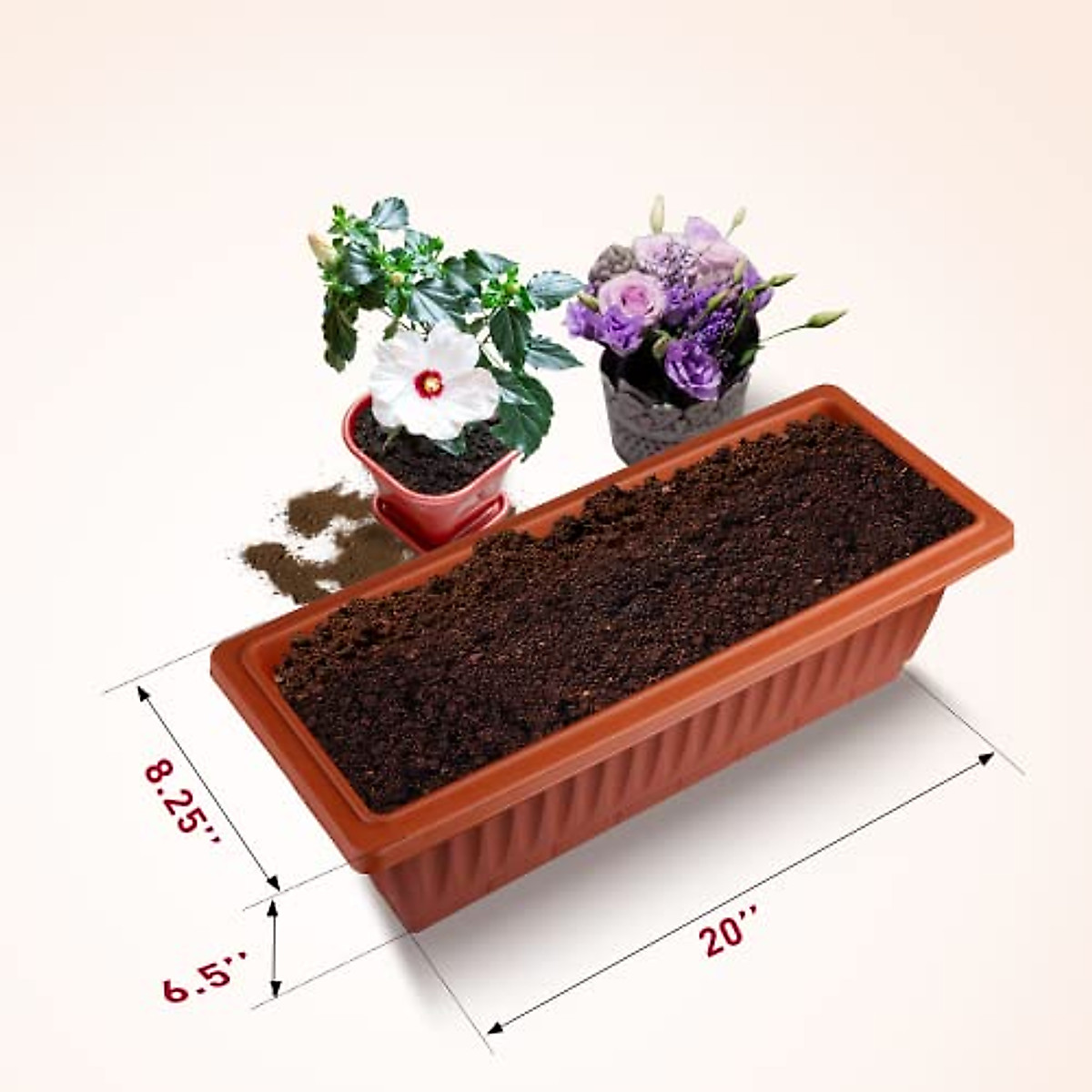 KIDINIX Vertical Raised Garden Bed 4Ft with 5 Tier Plant Boxes, Vertical Garden planters Indoor Outdoor, Elevated Freestanding Stand for Vegetables Flower Herb Patio