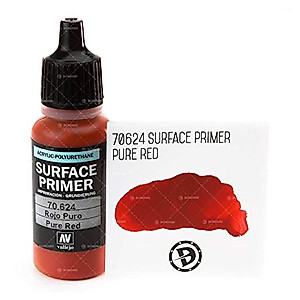 Vallejo Game Air Pure Red Surface Primer Paint