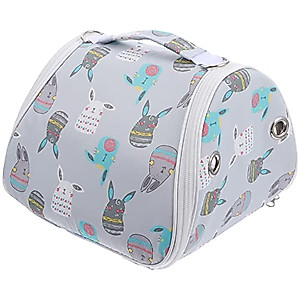 iplusmile 2pcsbag Pig Glider for Strap Pet Bag Outgoing Travel Portable Gray Gerbil Outdoor Sugar Hedgehog Hamster Bags Adjustable Guinea Carrier Breathable Animals Animal Rat with Back S