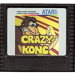 CRAZY KONG ATARI 5200