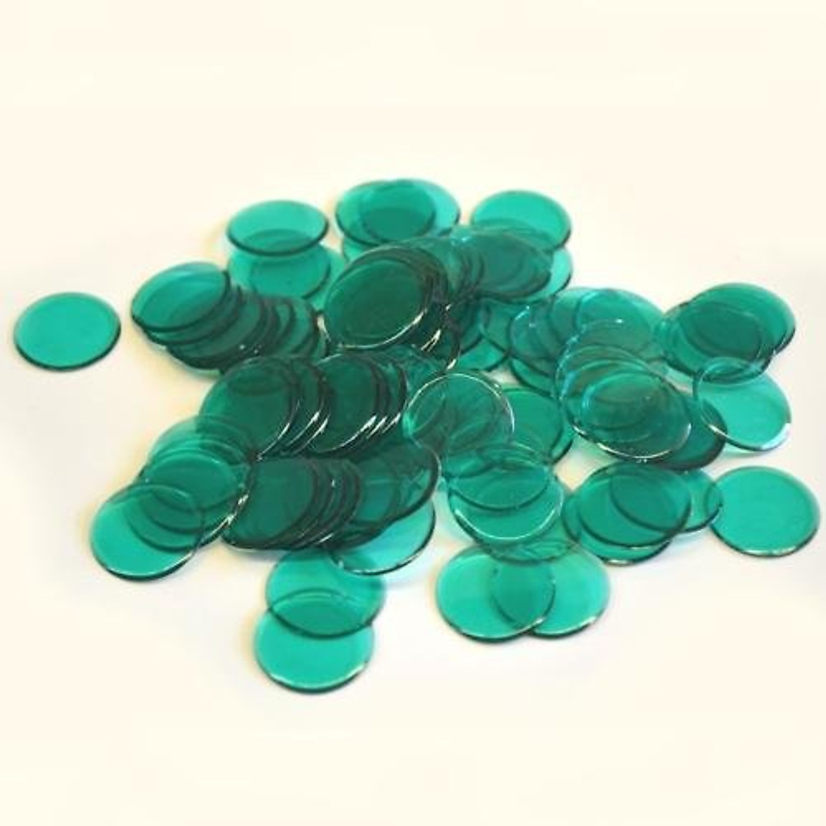 600 Plastic Bingo Chips 100 of Each Color (Red, Purple,Green, Pink,Yellow and Blue.)