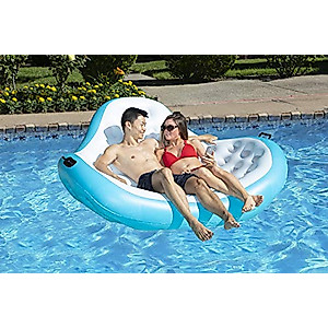 Poolmaster Aqua Cradle Swimming Pool Float, Blue