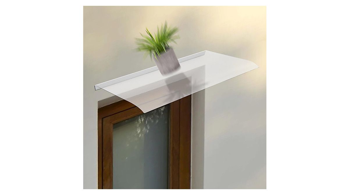 Clear Awning Canopy - Rain & Snow Shelter for Doors & Windows