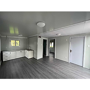 Expandable prefabricated Home Mobile, Prefab House for Hotel, Booth, Office, Guard House, Workshop - Efficient and Versatile Living Solution (20FT*40FT)