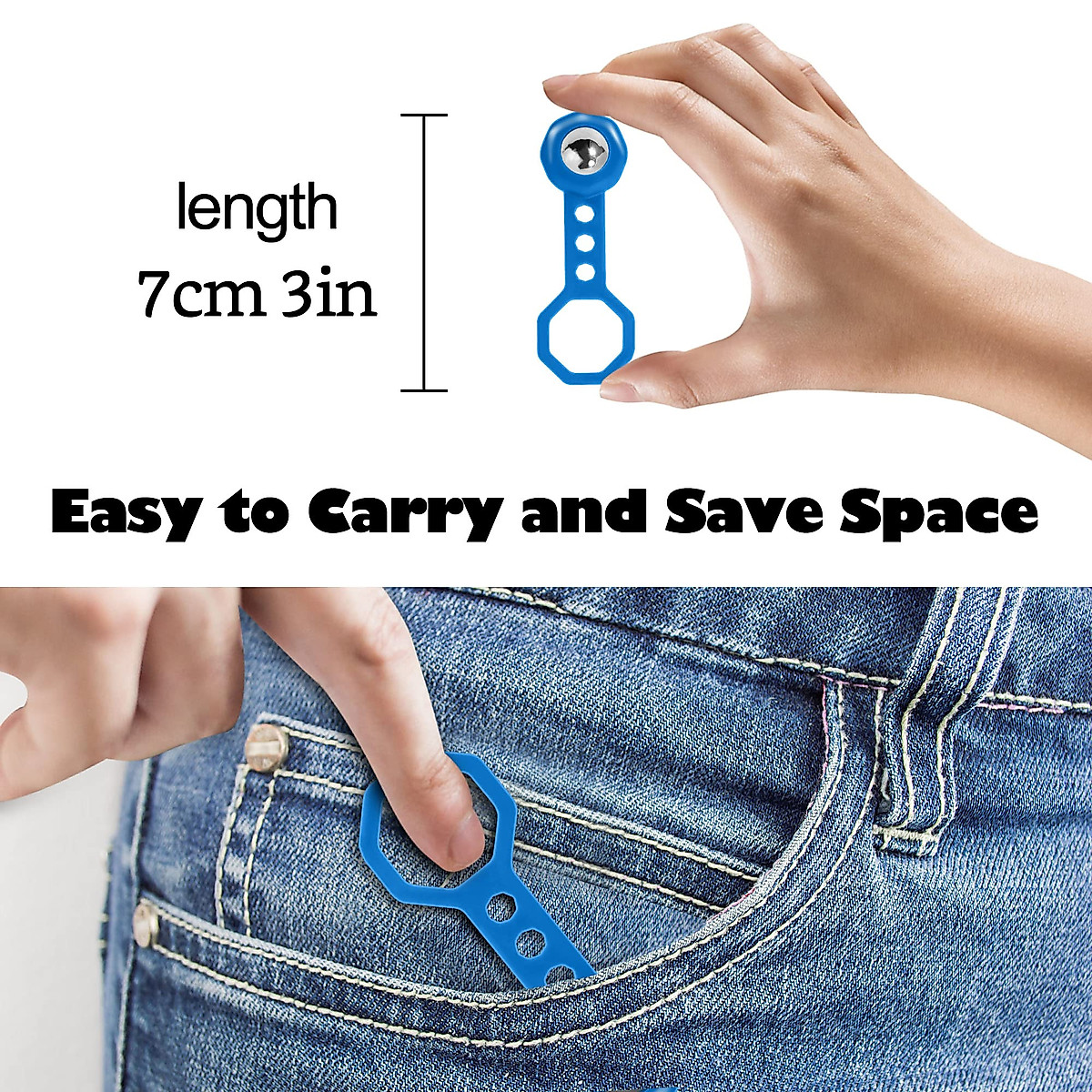 BesWin Stud Finder Wall Scanner - Studball with 27 Pounds of Pull Magnetic Power - Detect Metal through 5/8" Drywall, Wood or 3/4" Plywood Paneling, Ceramic Tiling - No Battery Required, Black