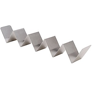 American Metalcraft HTSH5 Taco Holder, Stainless Steel, Half-Size, Four Or Five Compartments