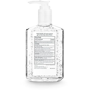 Purell Advanced Hand Sanitizer Refreshing Gel Design Series, Clean Scent, 8 Fl Oz Pump Bottle (Pack of 4), 9652-06-ECDECO