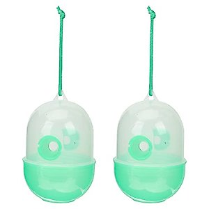 GANAZONO 2Pcs Wasp Yellow Jacket Outdoor Hanging Honey Bee Traps Catcher Traps Reusable Flying Insect Traps Wasp Deterrent for Outside Garden